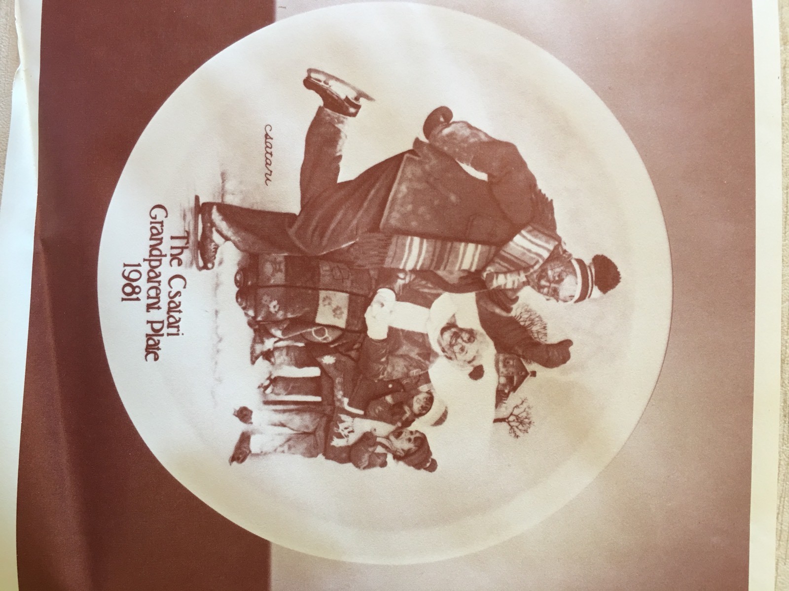 CSATARI GRANDPARENT PLATE SERIES- 6 PLATES- COMPLETE SERIES | eBay