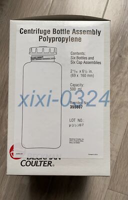 1pcs NEW Beckman Coulter 355607 Wide mouthed centrifuge bottle 500ml ...