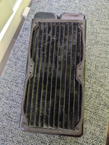 Black 240mm Copper Core Radiator 45mm Thick Watercooling | eBay Australia