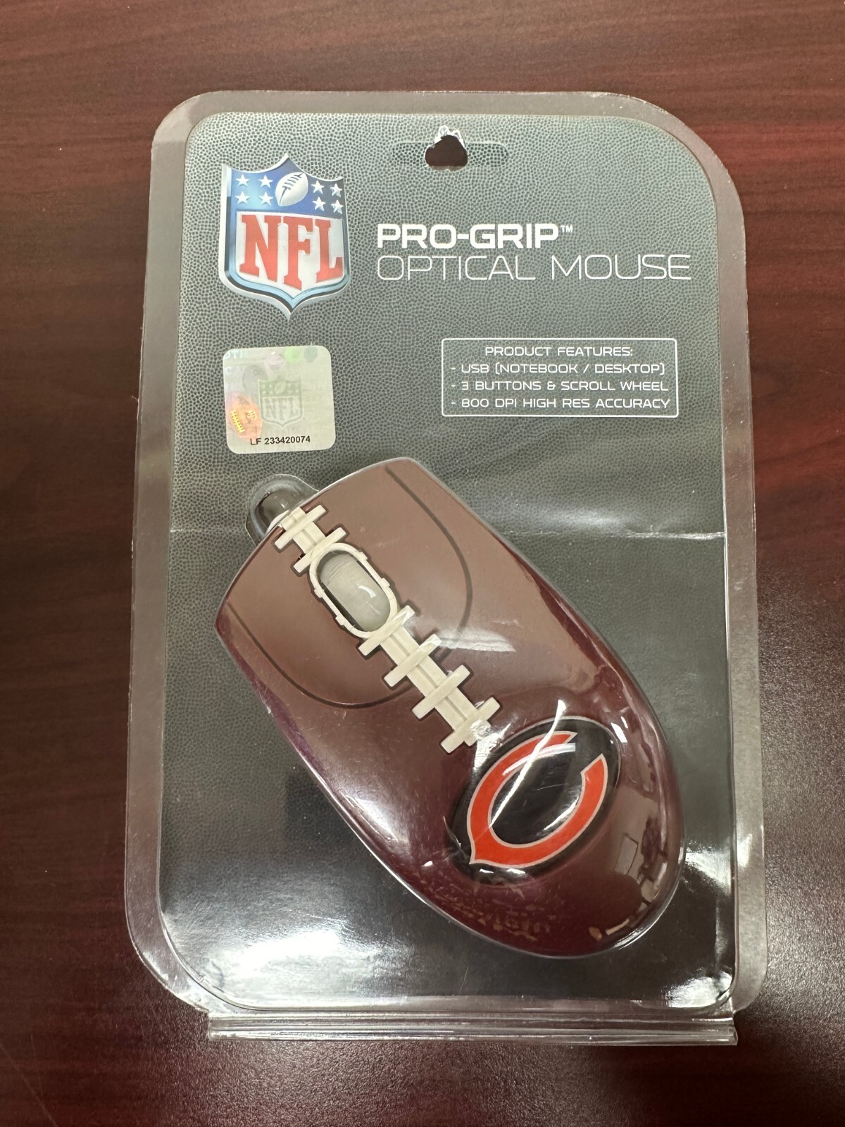 NFL Chicago Bears Pro-Grip Optical Mouse USB Plug n Play | eBay