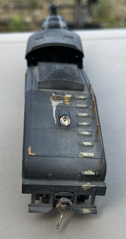 TYCO Lighted Santa Fe 99 Train Engine W/ Coal Tender Ho Scale Custom ...