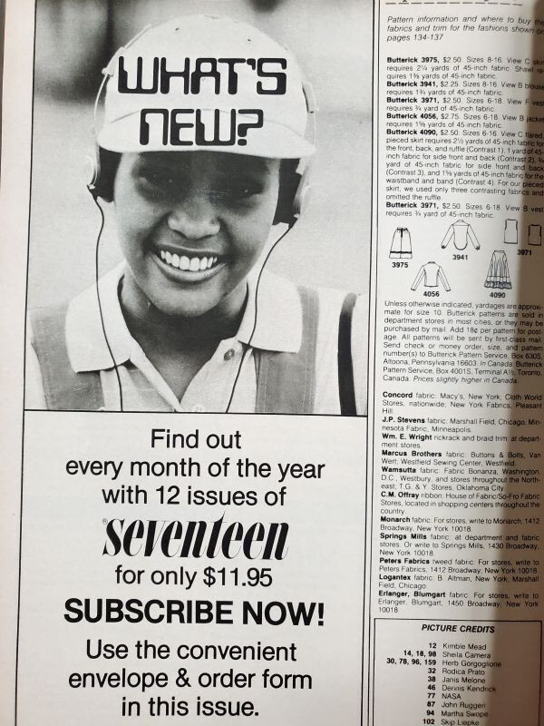 9/1981 SEVENTEEN magazine Genie Francis WHITNEY HOUSTON Kim Alexis STYX ...