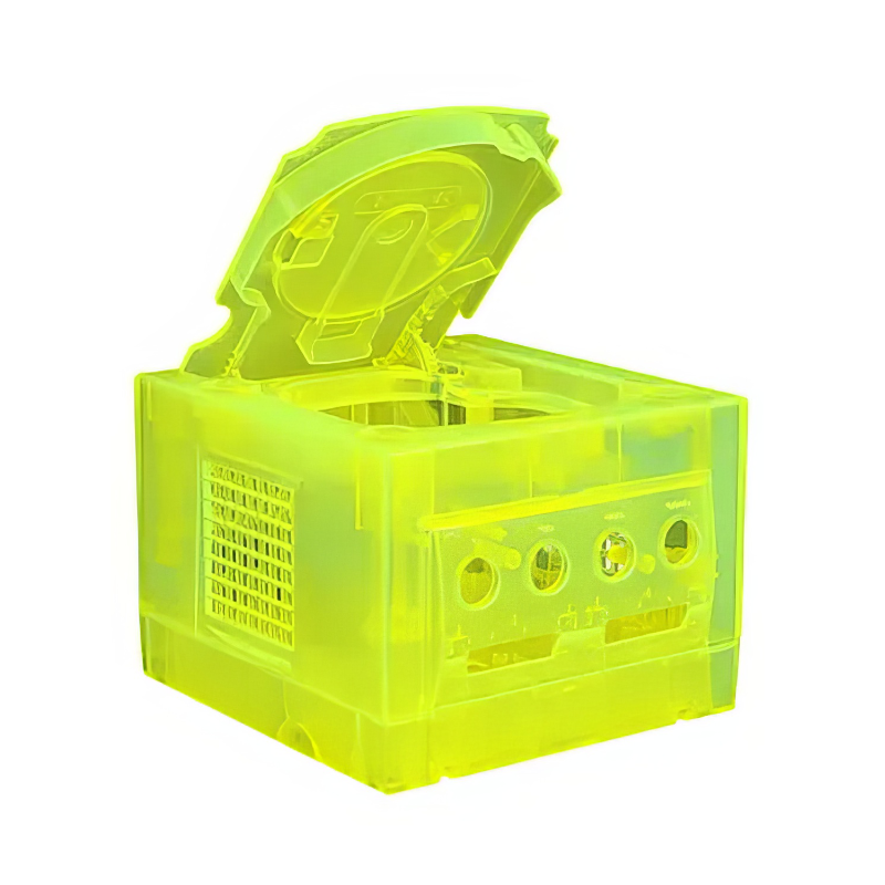 Replacement Translucent Case Transparent Shell for NGC GameCube Console ...