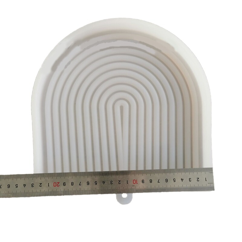 Half Oval Shape Arch Tray Molds Silicone Mold Epoxy Resin Casting Molds ...