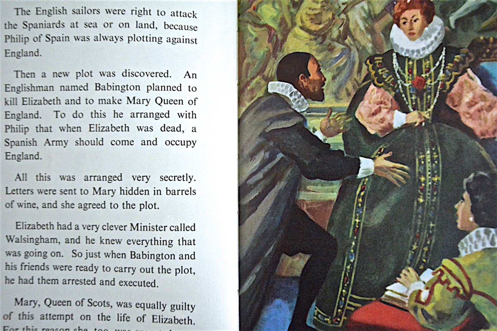 Vintage/Rare LADYBIRD BOOK The story of the first Queen Elizabeth, 2/6 ...