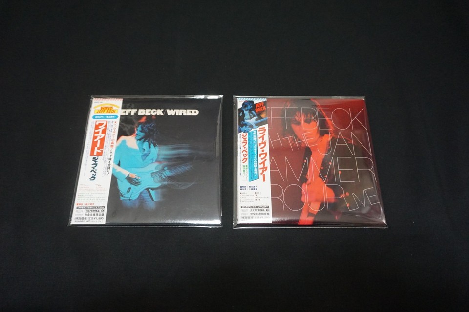 Jeff Beck - Mini LP CD 7 Titles 1971~1977 Set + Promo Box Paper Sleeve ...