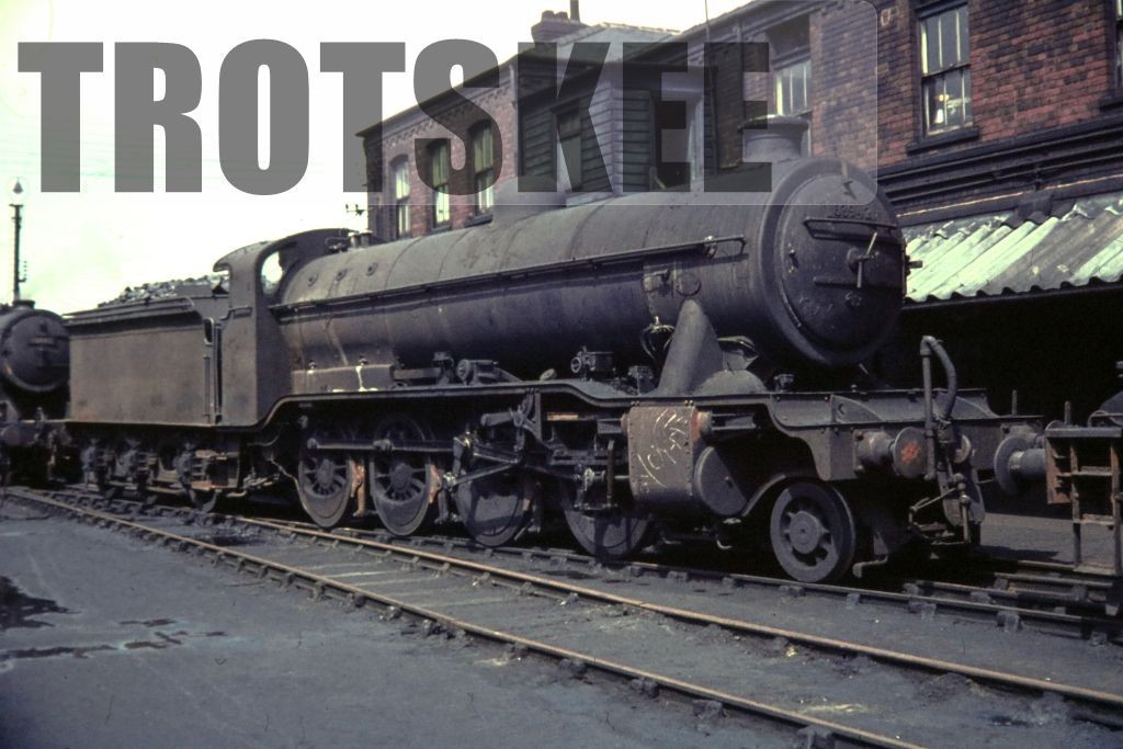 35mm Slide BR British Railways Steam Loco 63942 Class O2 Doncaster 1963 ...