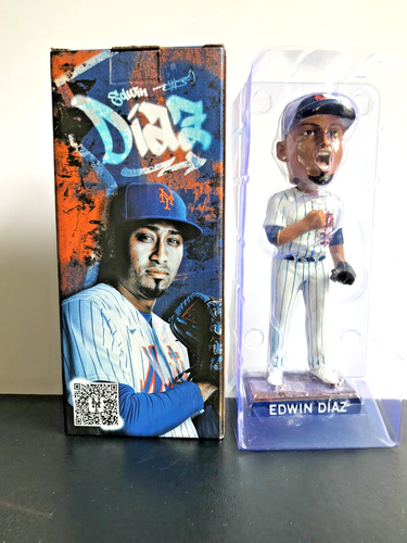 New York Mets Edwin Diaz Bobblehead SGA Citifield 5/10/2025 NIB Free ...