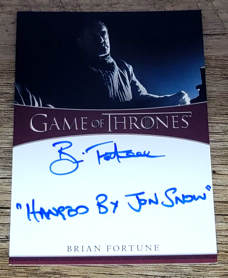 Game of Thrones The Complete Volume 2 Brian Fortune Inscription ...