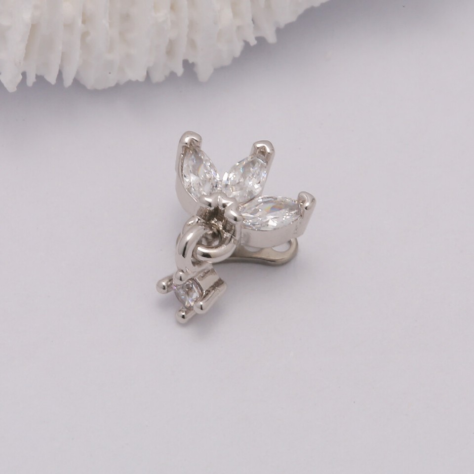 1PC Titanium Micro Dermal Anchor Piercing Base Surface Skin Diver Body ...