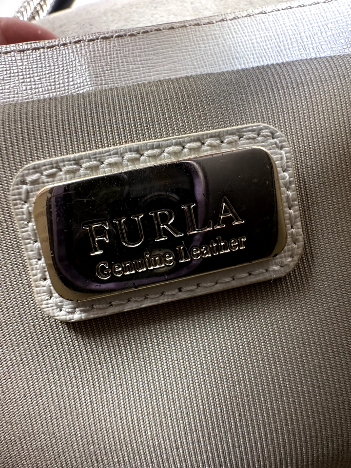 Furla Floral Carol S Leather Bag Crossbody B.Flower | eBay