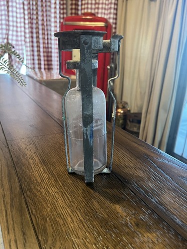Vintage Antique Fire Extinguisher CAGE, BOTTLE, AND STOPPER!!!!!!!! | eBay
