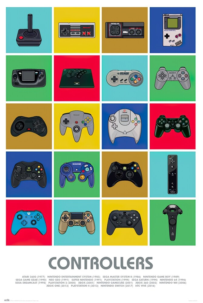 Nintendo Controller Evolution