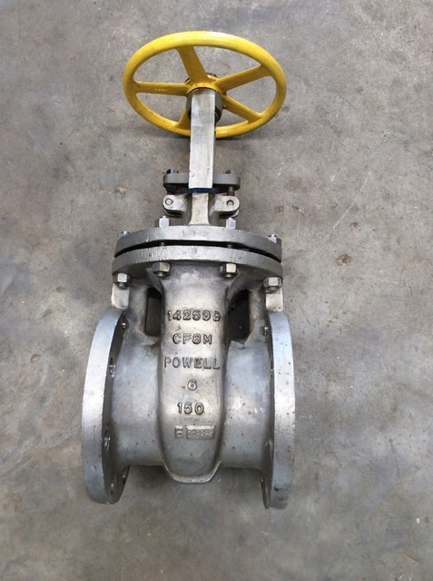 Powell 4" Gate Valve 150# Cf8m Fig 2456 for sale online | eBay