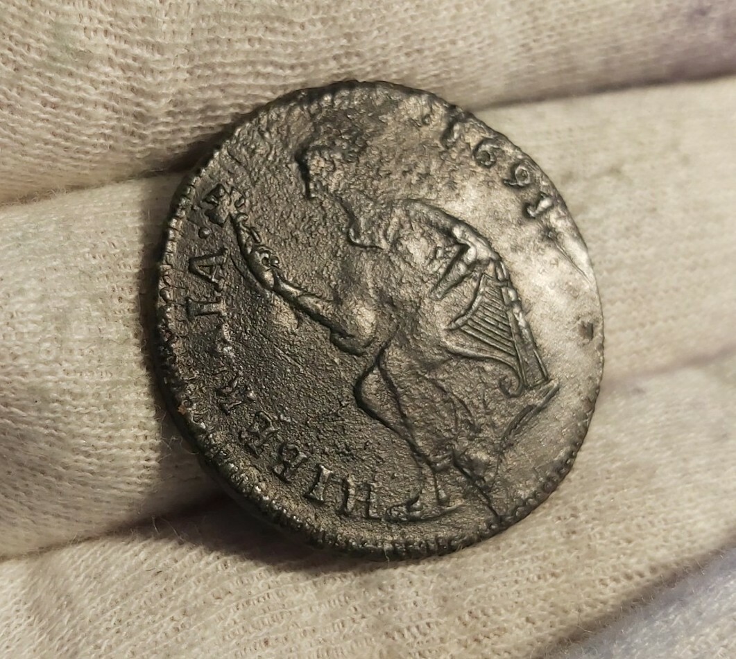 Rare James II 1691 Limerick Besieged Halfpenny, High grade. j3 | eBay UK