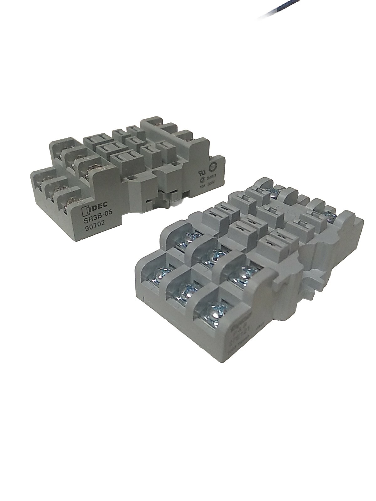 Power Relay Socket Lot Of Two .. 10 Amp 300 V 98810c. And 15 Amp 300 V ...