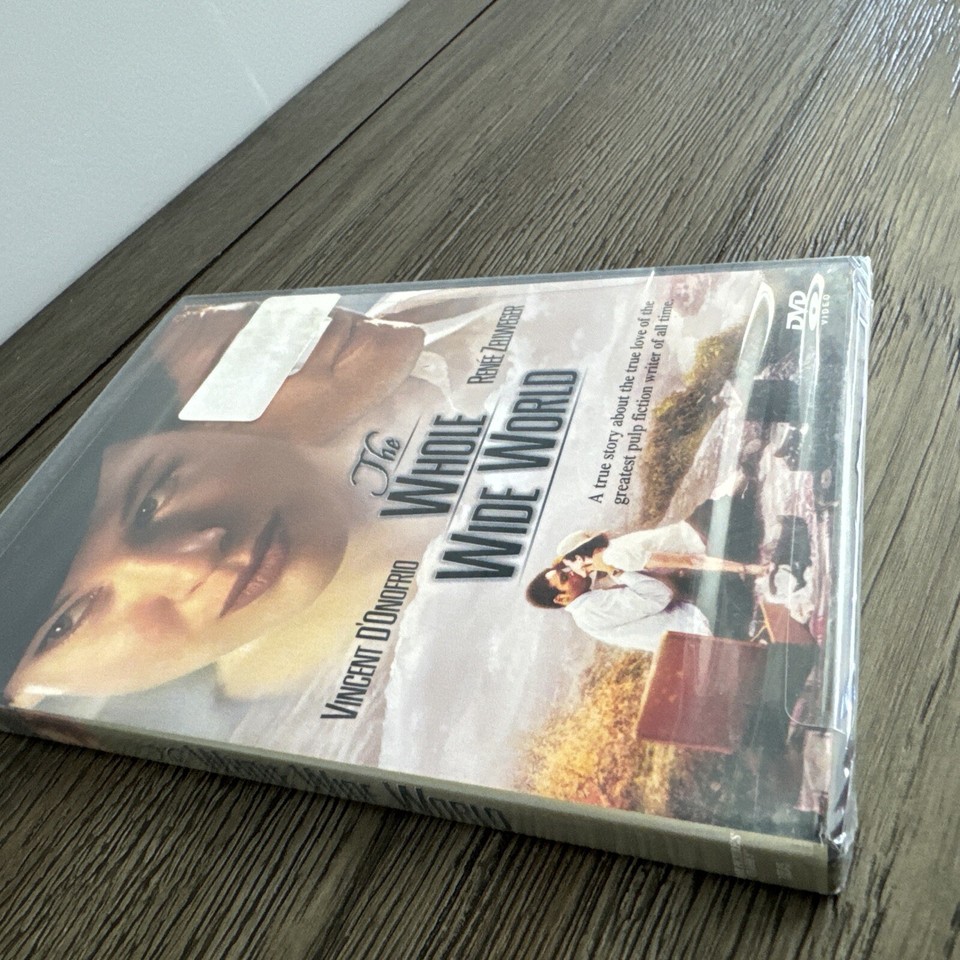 The Whole Wide World DVD VIDEO Vincent D'Onofrio & Renee Zellweger New ...
