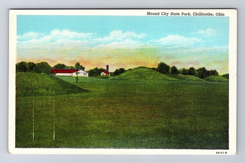 Chillicothe OH-Ohio, Mound City State Park, Antique, Vintage Postcard | eBay