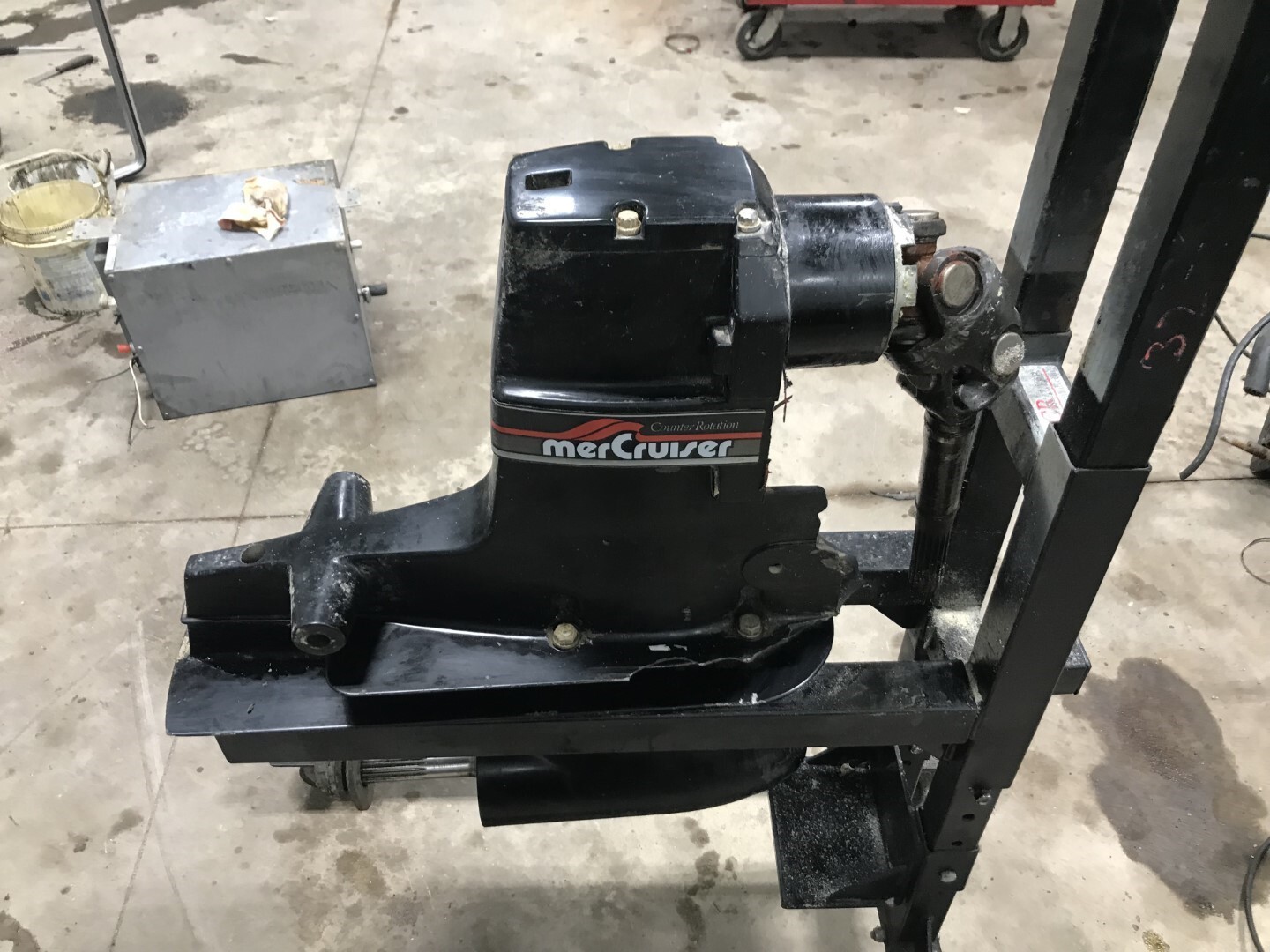 95 MerCruiser Alpha 1 Gen 2 outdrive out drive 1.50 r NO SALT COUNTER ...