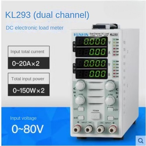 Dual-channel Adjustable LCD DC Electronic Load Tester Dual-channel Load ...