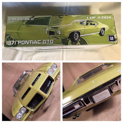 GMP 1971 Pontiac GTO 1/18 Limited Edition **Retired** | eBay