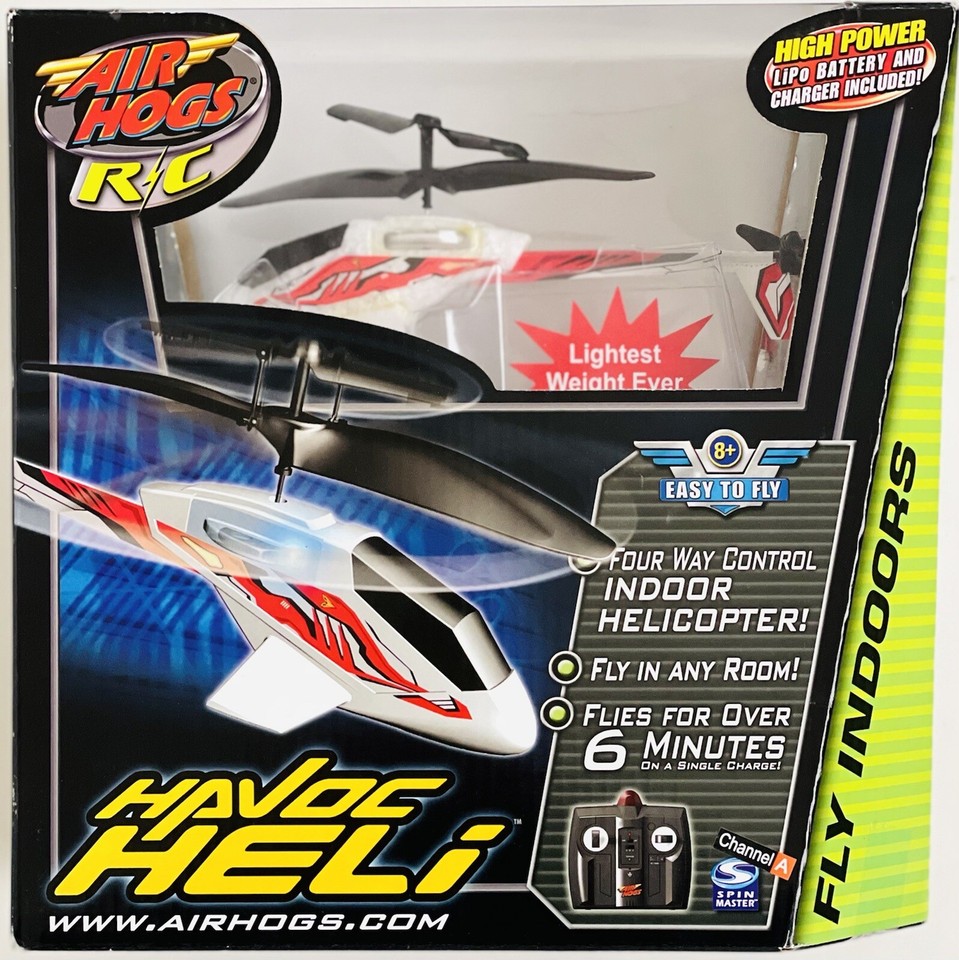 Air Hogs RC Radio Control Havoc Heli 2006 Red NEW | eBay