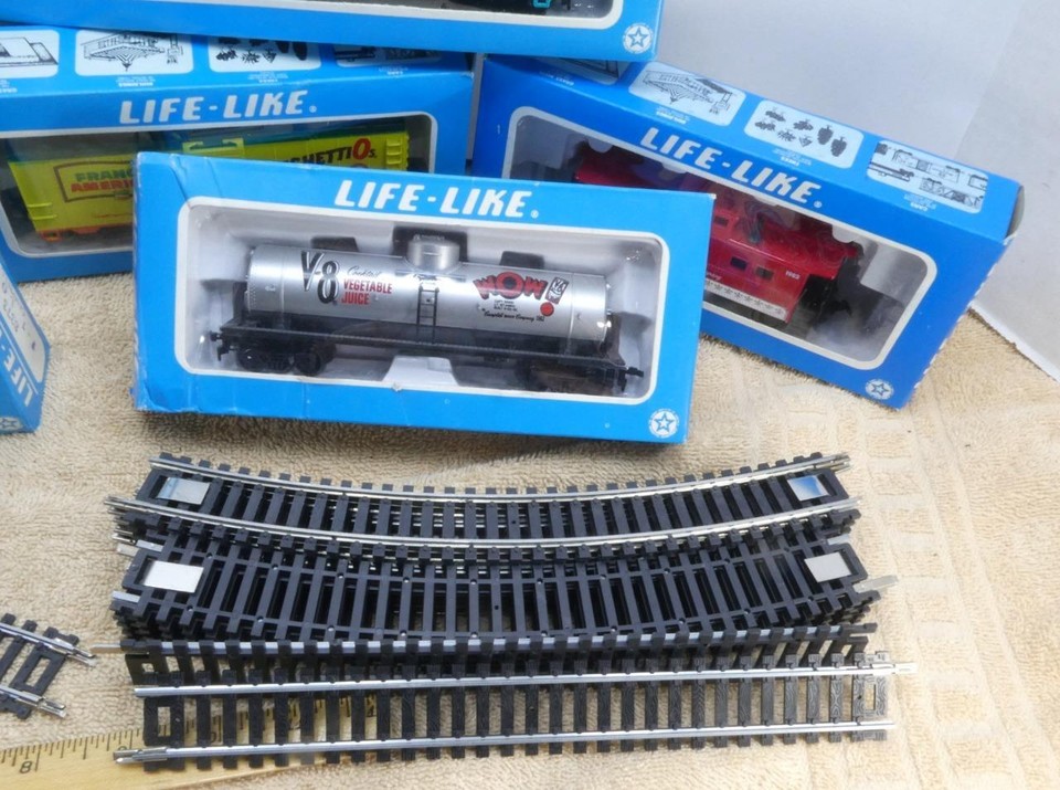 VTG 1980s Life Like Campbell's Soup HO 8 Car Train Includes Transformer ...