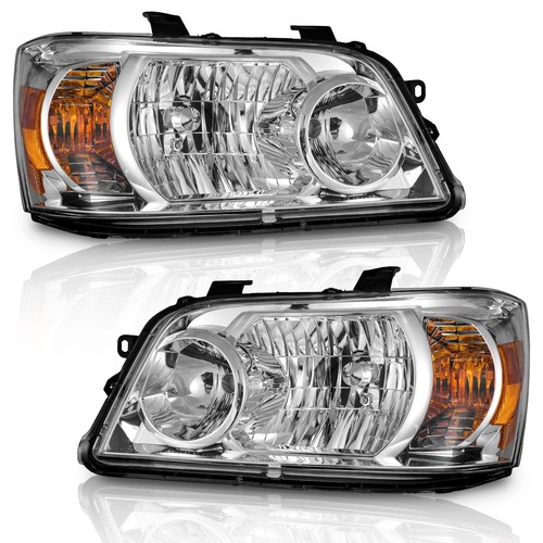 WEELMOTO Headlights For 2004-2006 Toyota Highlander Driver and ...