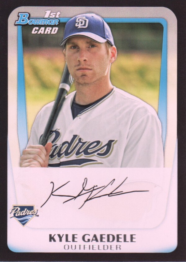 2011 Bowman Draft Prospects #BDPP23 Kyle Gaedele | eBay