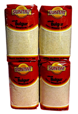 4 x 1 KG Bulgur Fein Weizengrütze Bulghur Bulghour Frumento Grano ...