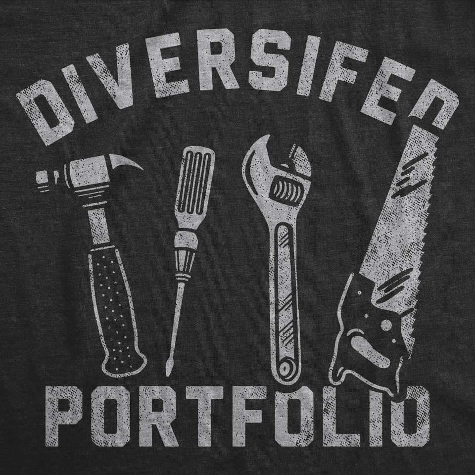 Mens Funny T Shirts Diversified Portfolio Tools Sarcastic Mechanic ...