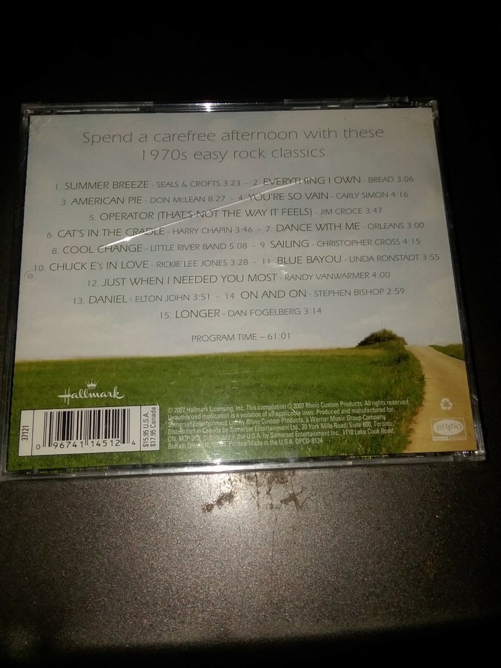 HALLMARK FREE SPIRIT CD A 70S MUSICALESCAPE BRAND NEW SEALED | eBay