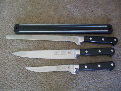 BergHOFF Profiline Knives EDELSTAHL ROSTFREI Bread, 11", 13" & Mag ...