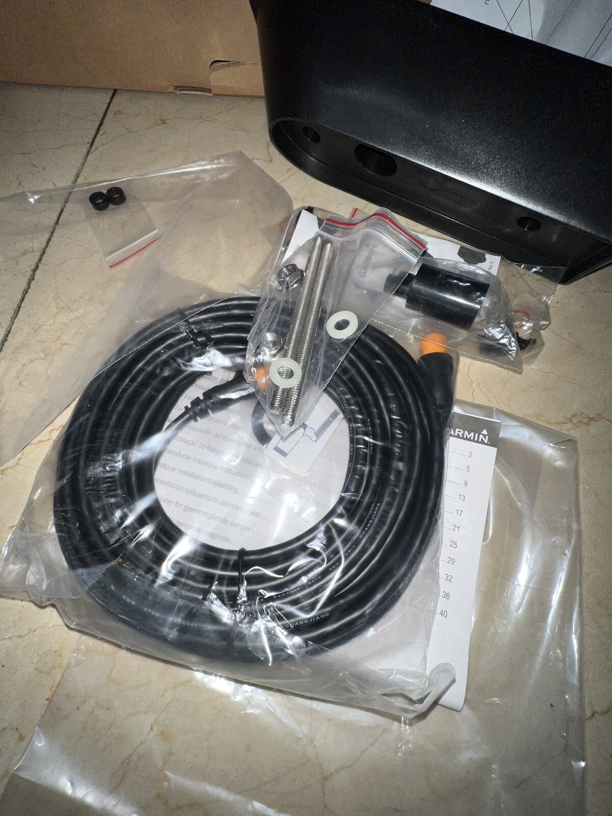 Garmin GT41-TH Thru-Hull Mount Transducer Stainless Steel | eBay