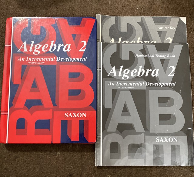 Saxon Algebra 2 3rd Edition SET Textbook Answer Key Test Forms EBay saxon-algebra-2-3rd-edition-set-textbook-answer-key-test-forms-ebay