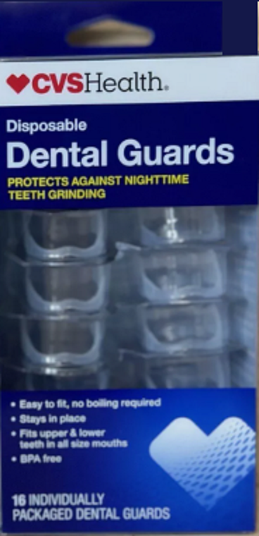 CVS Disposable Nighttime Dental Guards Against Teeth Grinding 16 ct | eBay