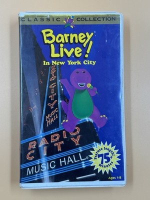 Barney Live! In New York City VHS Classic Collection | eBay