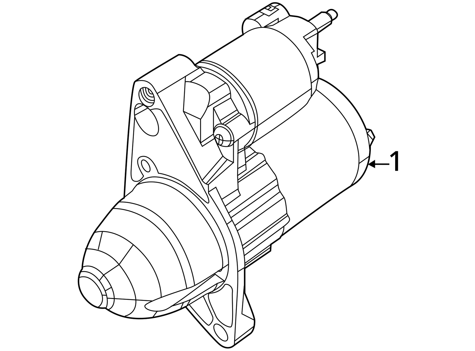 2019 Jeep Compass Starter Motor OEM 106K Miles - LKQ432522418 | eBay