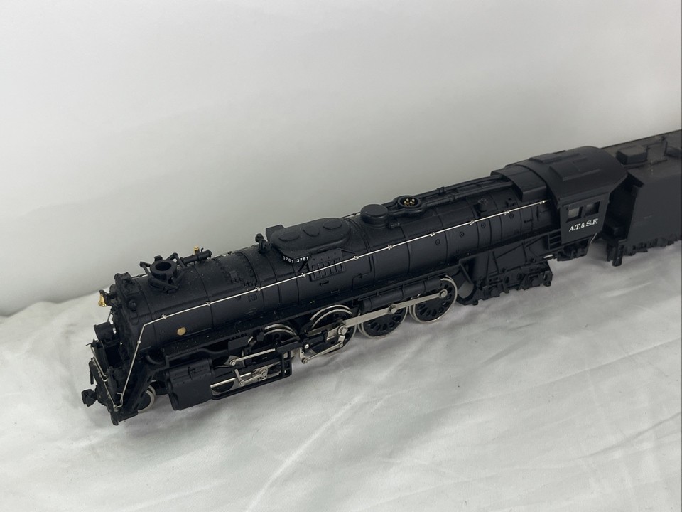 HO Scale Bachmann ATSF Santa Fe 4-8-4 Steam Locomotive #3781 | eBay