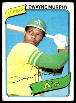 1980 Topps Dwayne Murphy Oakland Athletics #461 | eBay