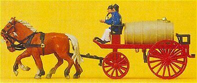 Preiser 30426 HO Scale Emergency - Horse-Drawn Fire Equipment -- Water ...