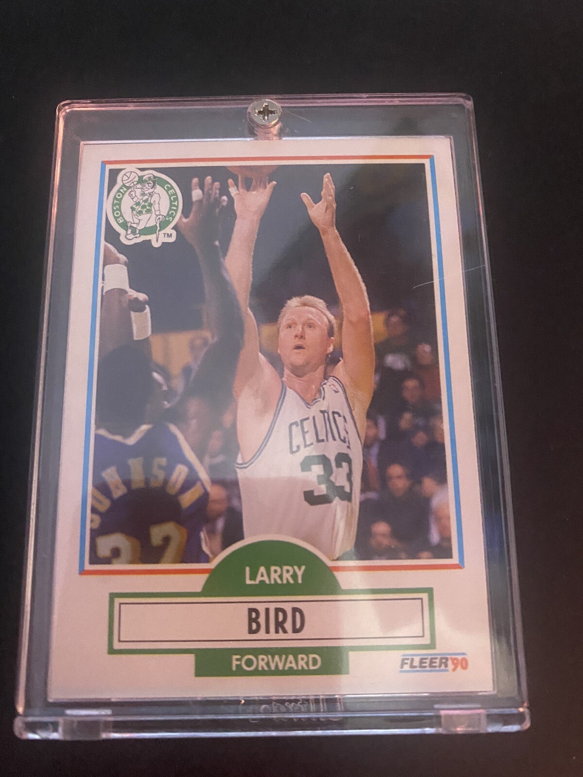 Larry Bird Fleer 1990 Boston Celtics Card HOF MINT | eBay
