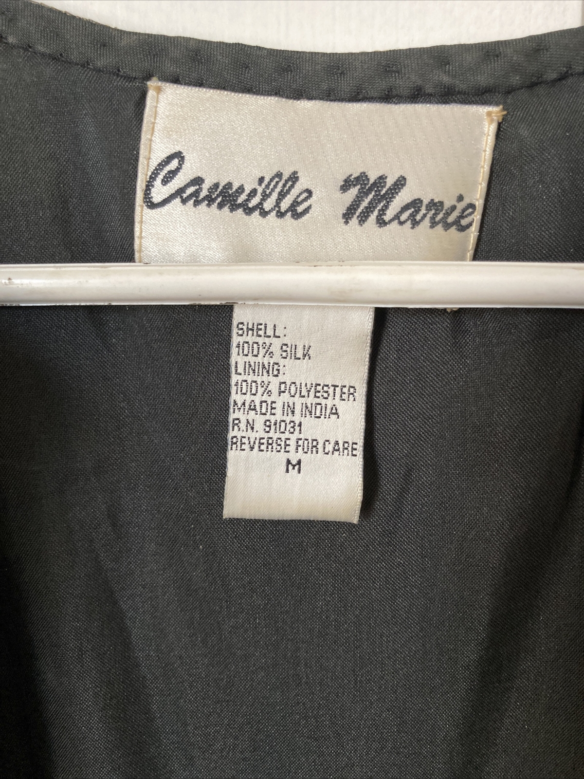 Vintage Camille Marie Jacket ~ Made In India~ Silk & … - Gem