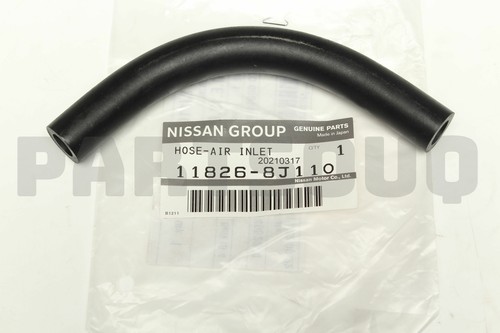 118268J110 Genuine Nissan HOSE-AIR INLET 11826-8J110 | eBay