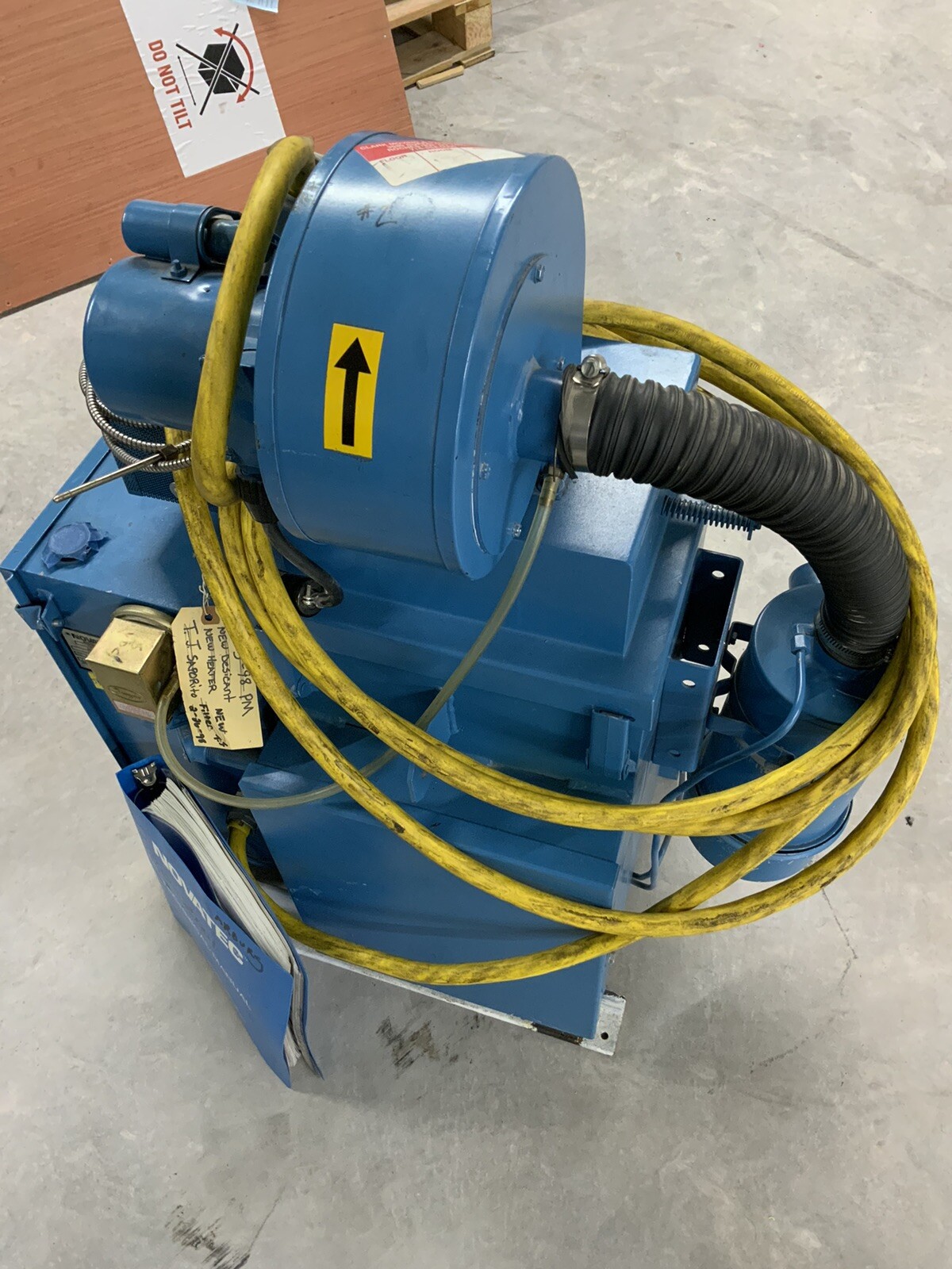 Novatec MDM-25A Desiccant Dryer 460v 1 Phase with Technical ...