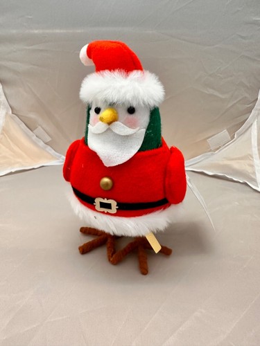 Target 2023 Featherly Friends Bird Figurine Santa Claus-Dapper | eBay