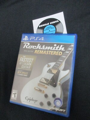PS4 Rocksmith Remastered 2014 Edition Sony Game Complete Tested | eBay