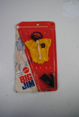 BIG JIM CLOTHING SET " SKIN DIVING 8855 " CARDED ,NICE SET | eBay
