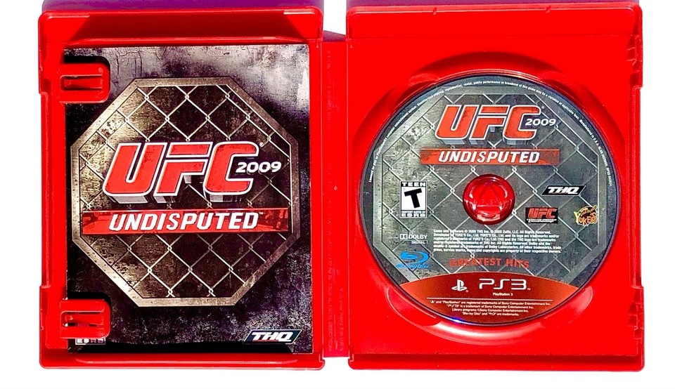 💥 UFC Undisputed 2009 Sony PlayStation 3 PS3 CIB COMPLETE EXCELLENT ...