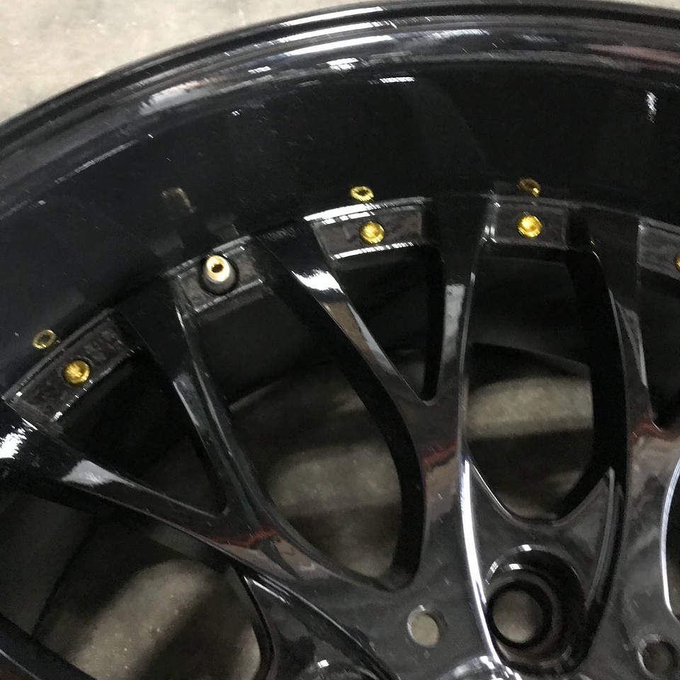 Used 18x9 ARC AR6 AR06 5x112 35 73.1 Black Wheels set(4) | eBay